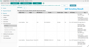 LedgerVision | Automatic Tally Ledger Scrutiny - LedgerVision